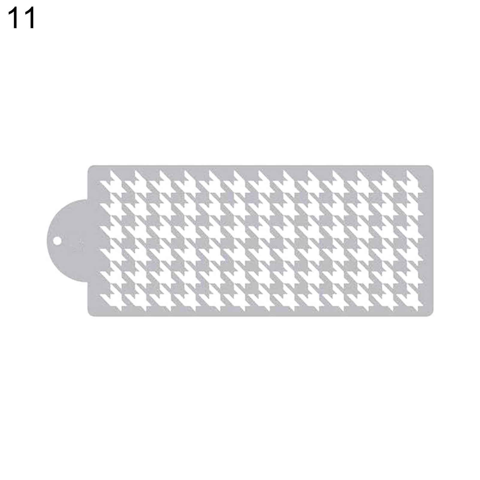 Trayknick Irregular Pattern Cake Decoration Template DIY PET Multi ...