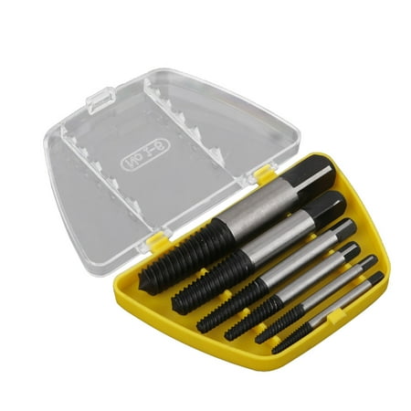 Damage Screw Extractor Kit Spiral Stud Craftman Water Broken Bolt ...