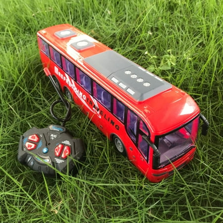Rc Large Electric Bus Radio Controlled Car Tour Bus Sol Bus Model With ...