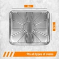 20 Pack Disposable Oven Liner Aluminum Liner Foil Drip Pan Tray for ...