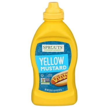 Burman's Yellow Mustard, 20 oz - Walmart.com