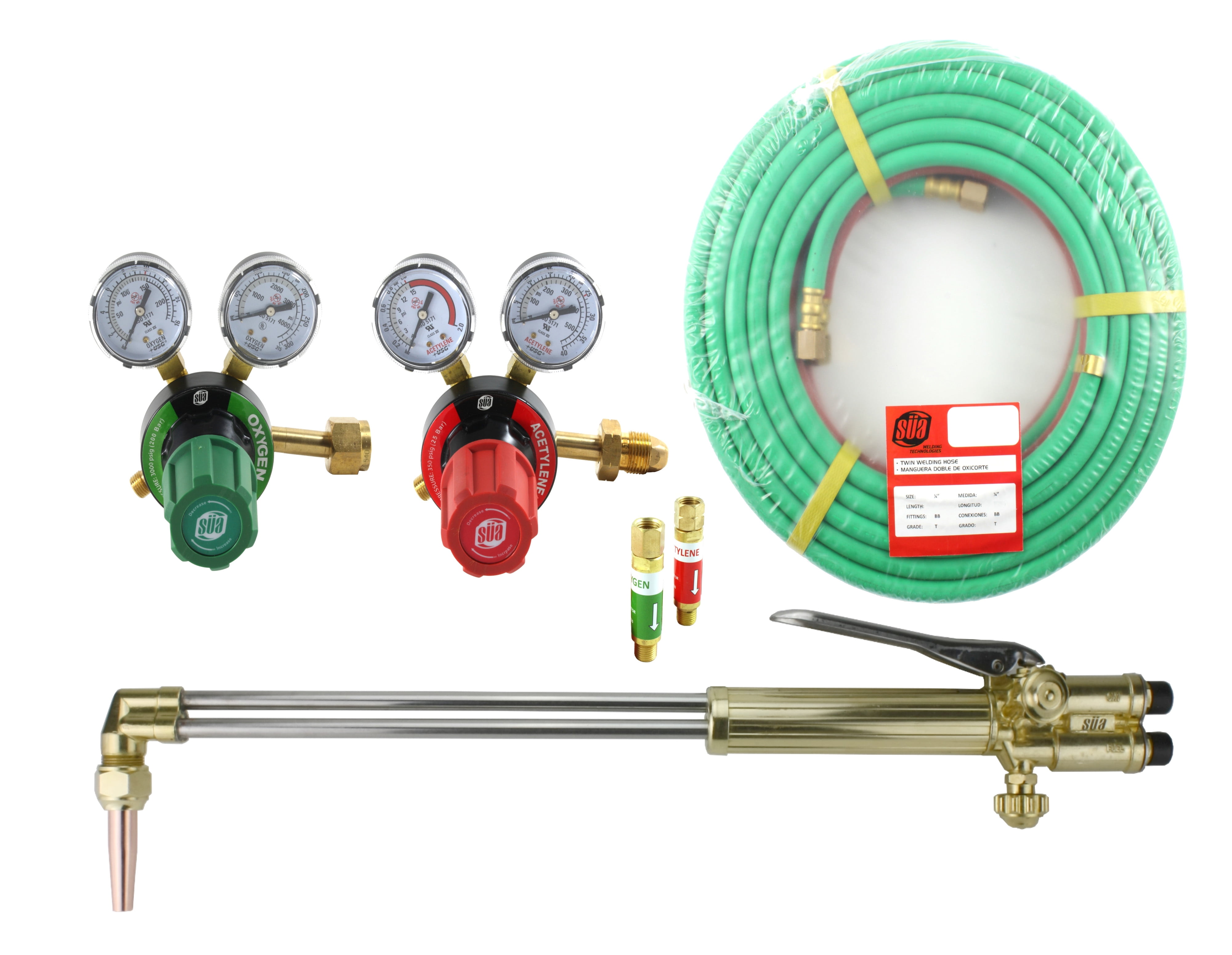 SÜA 21" Heavy Duty Straight Cutting Torch 90° Head - Compatible with ...