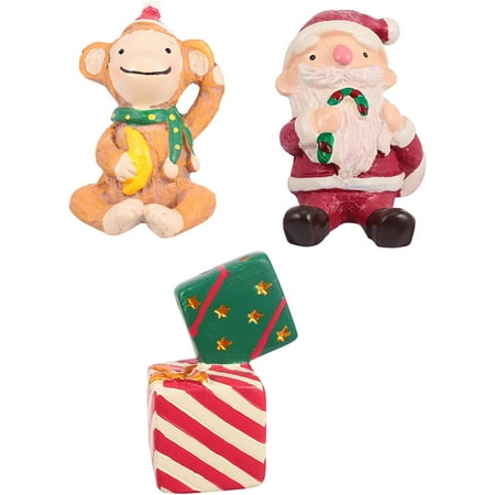 IGUOHAO Christmas Fish Tank DecorationIGUOHAO Resin Tabletop Aquarium ...