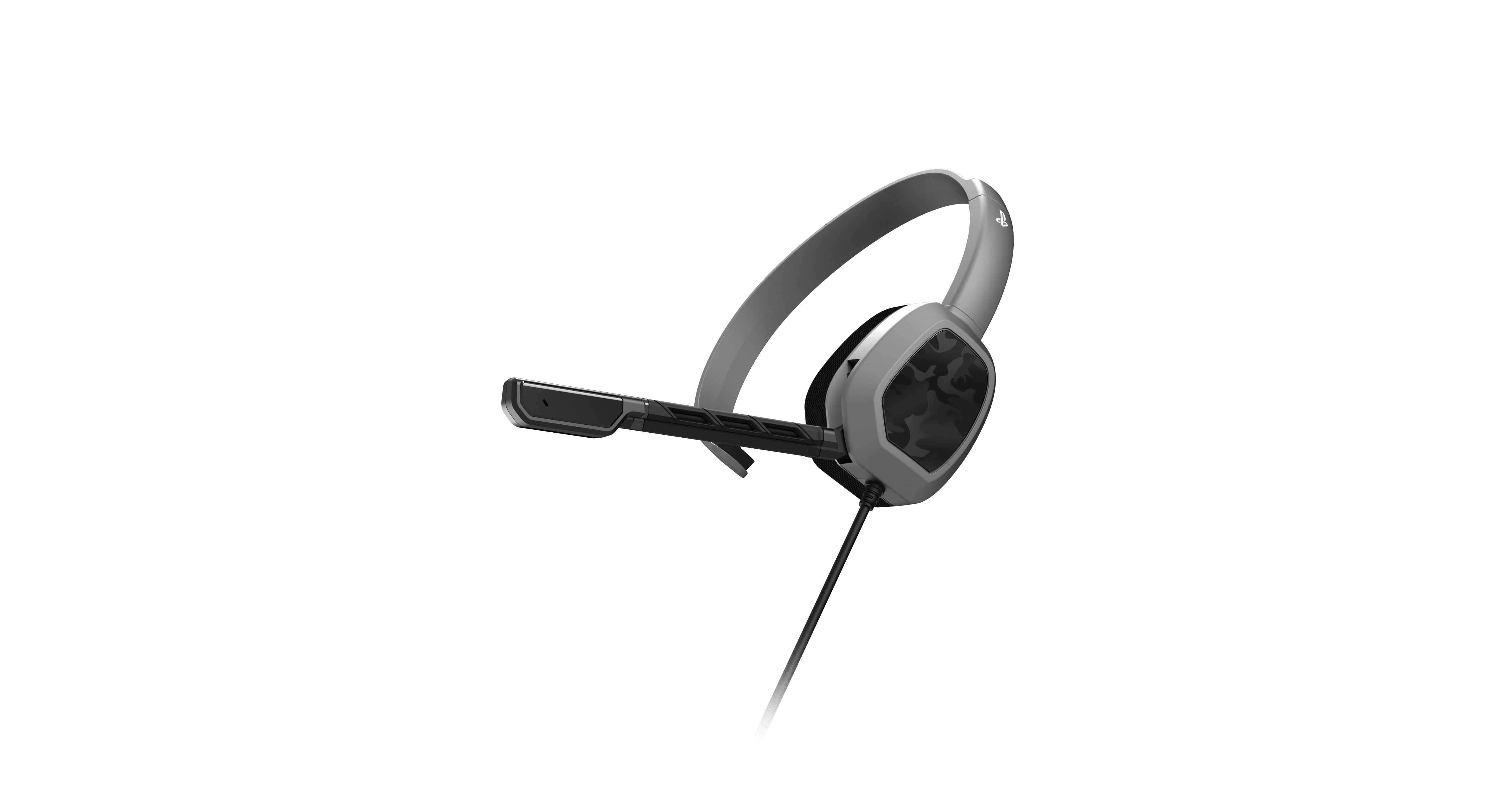 PDP PS4 LVL 1 Chat Gaming Headset, Grey Camo, 051-031-NA-YCAM - Walmart.com