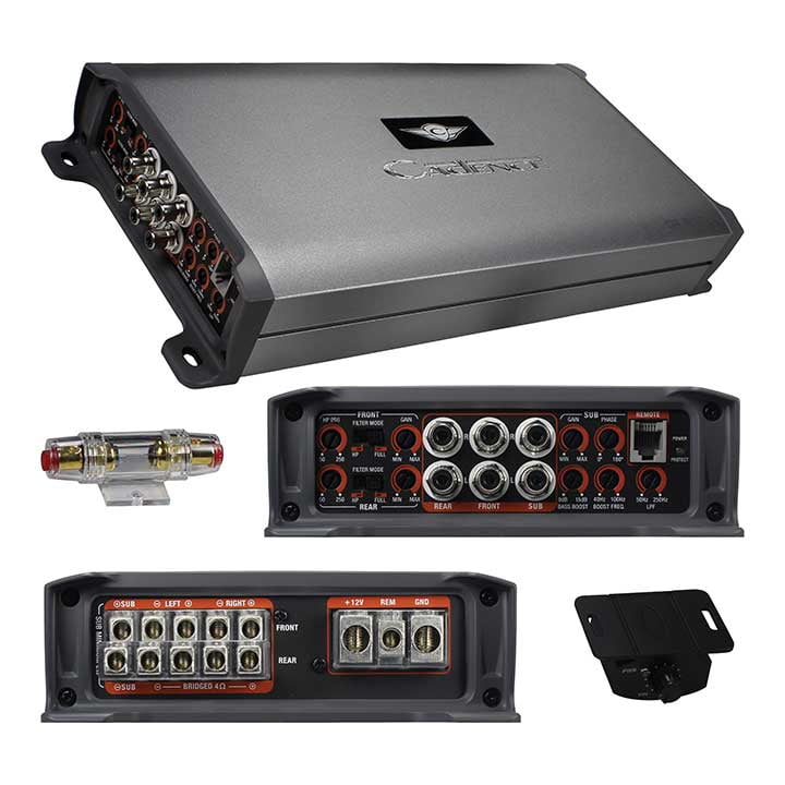 Cadence Sound QR805 Cadence Class D 5 Channel Amplifier 80x4 & 1x400 ...