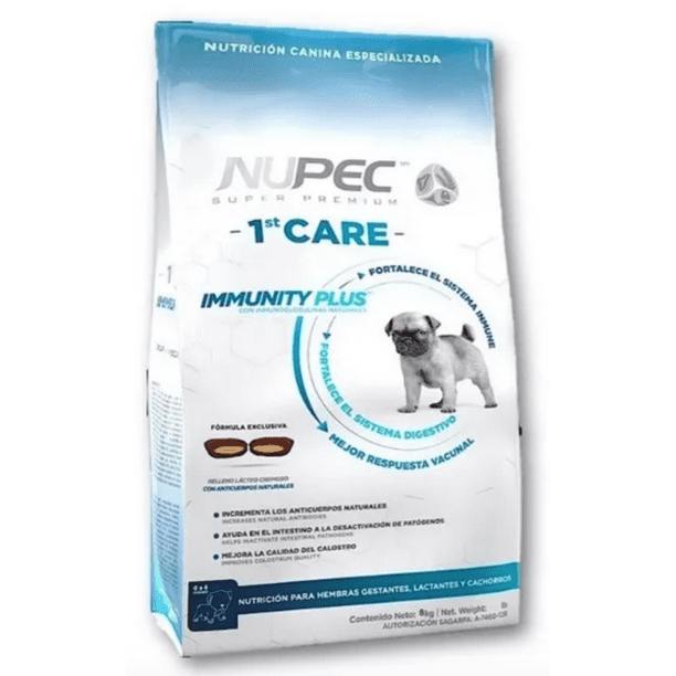 Alimento Nupec 1st Care para perros cachorros de 8 Kg NUPEC Alimento ...