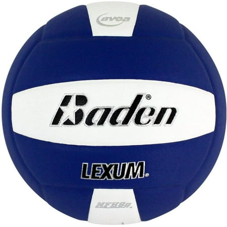 Baden LEXUM Indoor Microfiber Volleyball - Official NFHS Approved Game ...