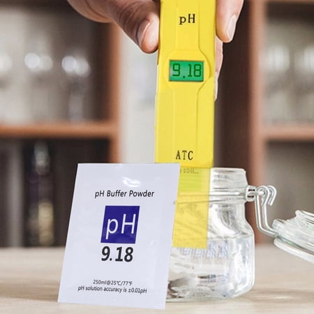 justharion PH Meter Calibration Point Ph Buffer Powder Measure ...