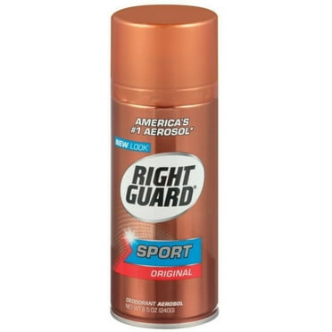 2 Pack - Right Guard Sport Deodorant, Aerosol, Original 8.5 oz ...