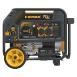 FIRMAN 4550/3650 Watt Electric Start Gas or Propane Dual Fuel Portable ...