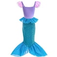 Princess Ariel Dresses for Little Girls Mermaid Costume Cosplay with ...