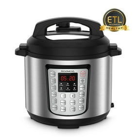 Instant Pot LUX60 V3 6-Quart 6-in-1 Multi-Use Programmable Pressure ...