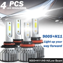 9005 H11 LED Headlight Bulbs For Chevy Colorado 2015 2016 2017 2018 ...