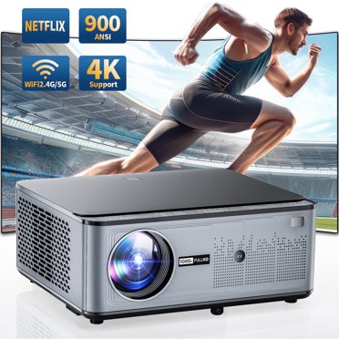 ViewSonic LX60HD 1080p LED Portable Projector Built-in Google TV and ...