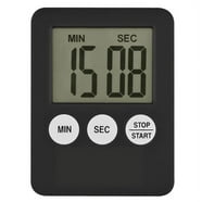 Mainstays Digital Kitchen Timer, Magnetic Countdown Count up Timer with ...