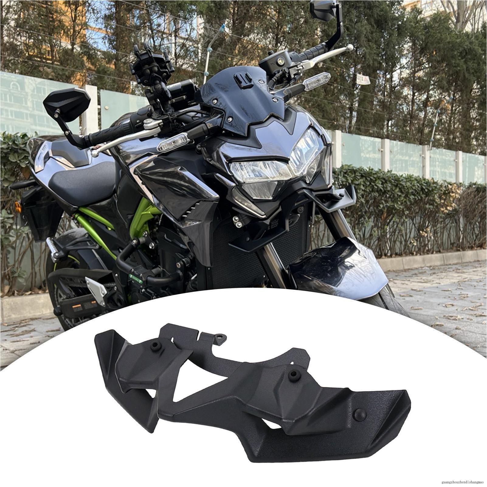 Motorcycle Front Spoiler Winglet ABS Wing Spoiler For Kawasaki Z900 ...