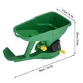 Gardener Hand Held Seed Spreader Scatterer Portable Lawn Gardening Farmland Small Seeder 1.5L ...