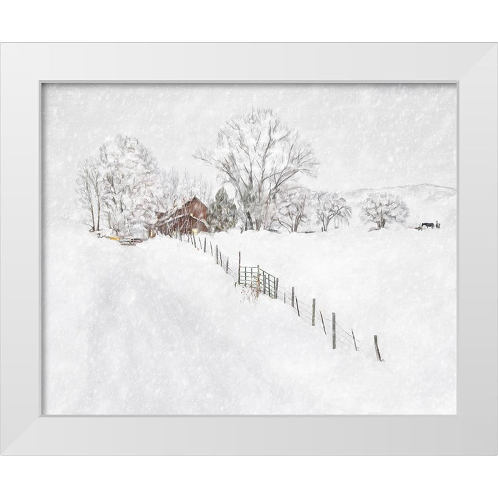 Murdock, Ramona 32x26 White Modern Wood Framed Museum Art Print Titled ...