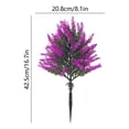 Beforeyayn Spring Artificial Fern Ground Stakes, Faux Greenery Bush for ...