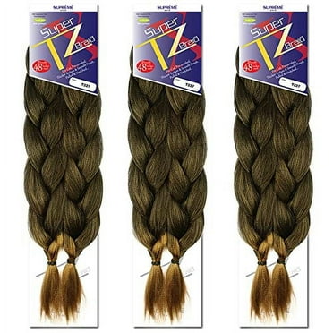 Supreme Hair Pre-Stretched Braiding Hair Extensions â€“ 48 Inch Long ...