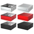 Elegant B01 Mini ITX Aluminum/Glass Computer Case Chassis for HTPC Home ...