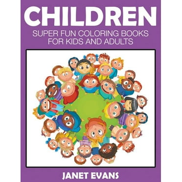 Wild Animals: Super Fun Coloring Books For Kids And Adults (Paperback ...