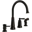Moen Arbor 5995 High Arc Single Handle Pulldown Bar/Prep Faucet ...