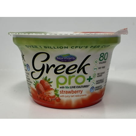 Norman's Greek Pro+ Strawberry | Walmart Canada