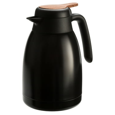 Hormel Stainless Steel Lined Vacuum Carafe, 1.9L, Satin Finish/Black ...