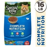 Special Kitty Complete Nutrition Premium Cat Food, 16 lb - Walmart.com