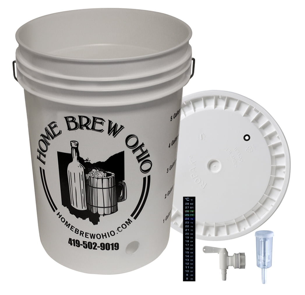 Home Brew Ohio Plastic Fermentation Kit - Walmart.com