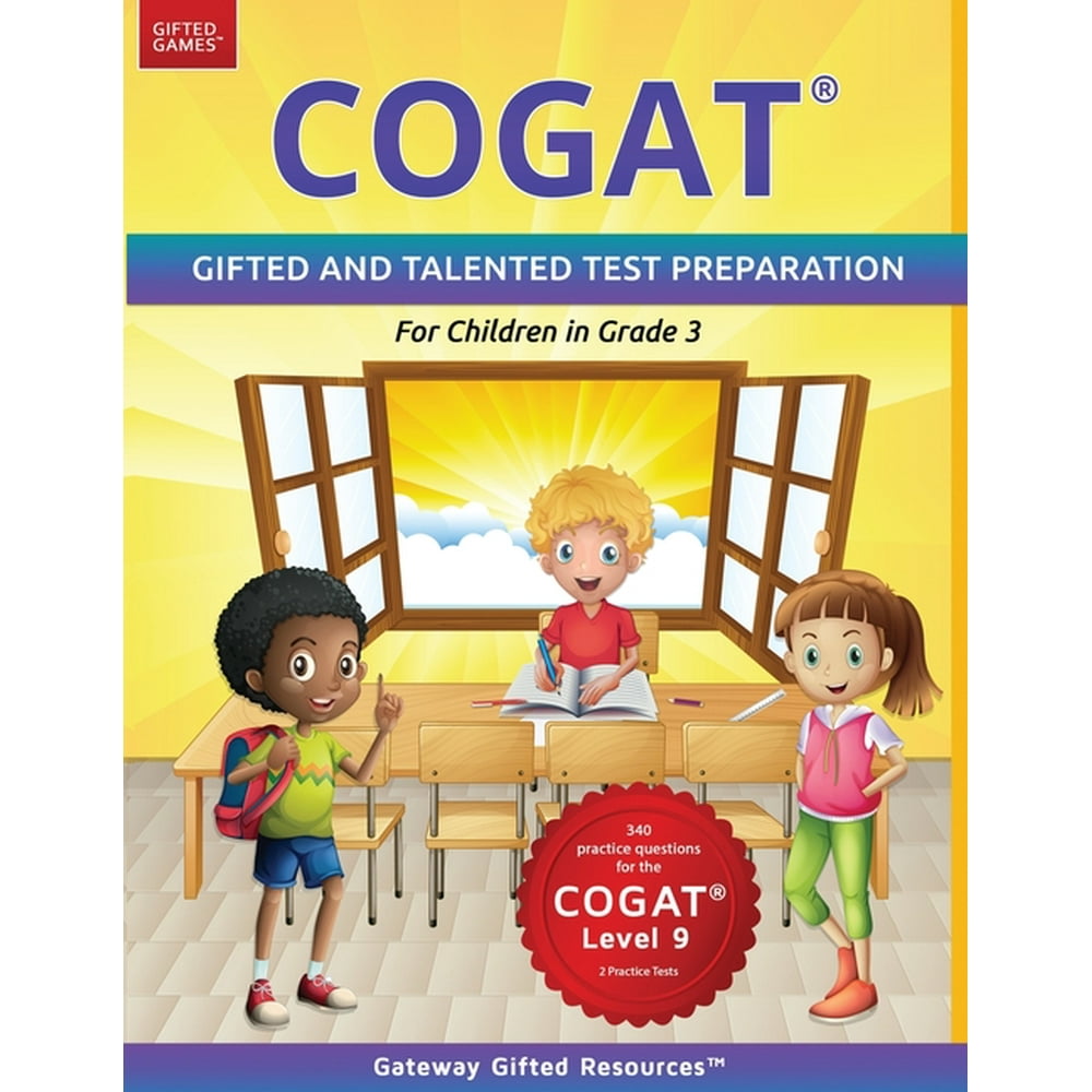 COGAT Test Prep Grade 3 Level 9 : Gifted and Talented Test Preparation ...