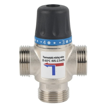 Water Temperature Control Valve, Small Volume 3 Way Mixing Valve ...