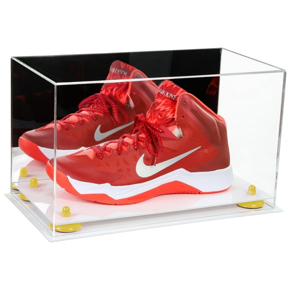 Deluxe Acrylic Large Shoe Display Case for Basketball Shoe Soccer Cleat ...