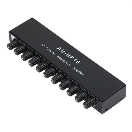 10 Channel Sound Headphone ,1 Input 10 Output Stereo Audio Splitter ...