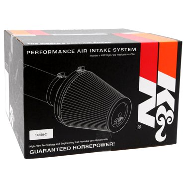 K&N Cold Air Intake Kit: High Performance, Guaranteed to Increase ...