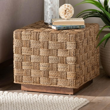 bali & pari Eldon Boho End Table, Small, Light Honey - Walmart.com
