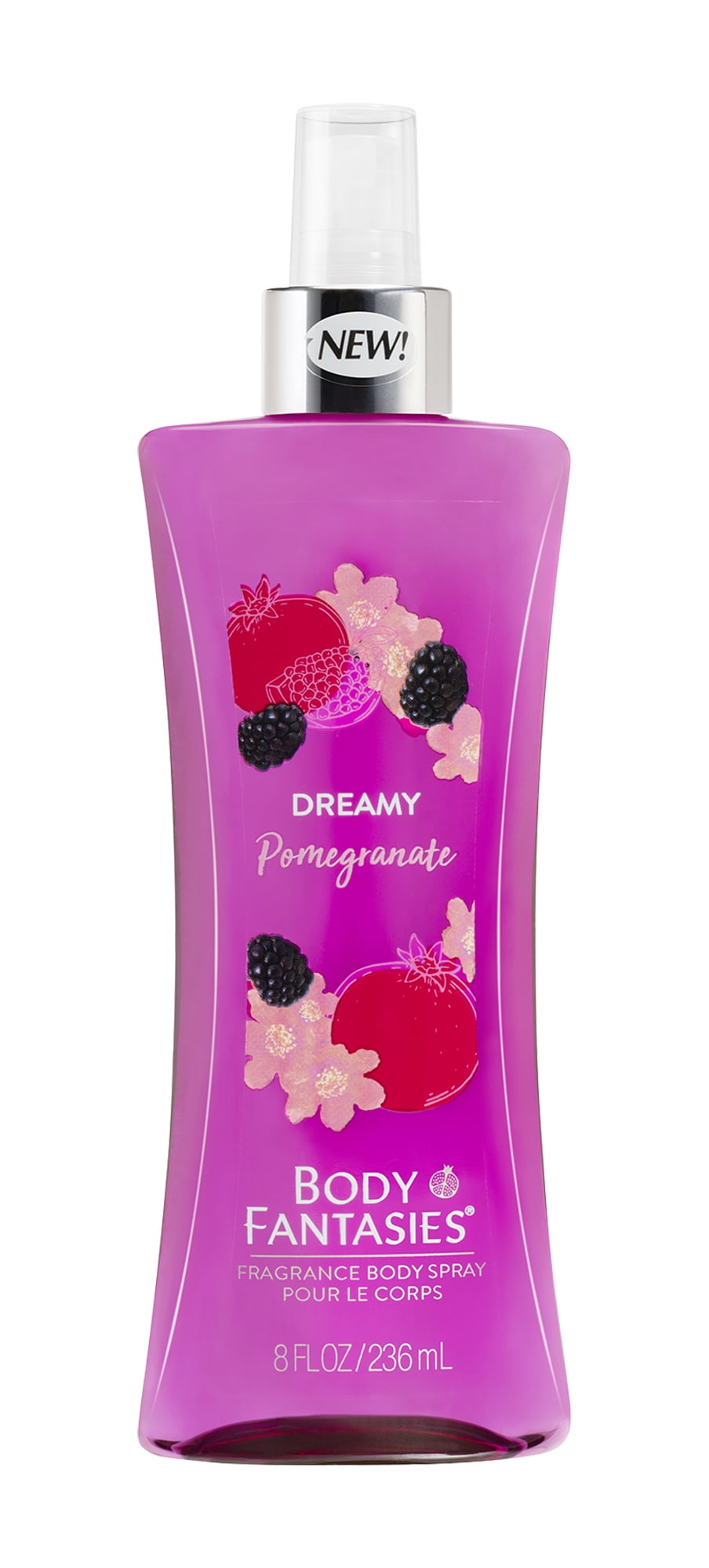 Body Fantasies Signature Fragrance Body Spray, Dreamy Pomegranate, 8 fl ...