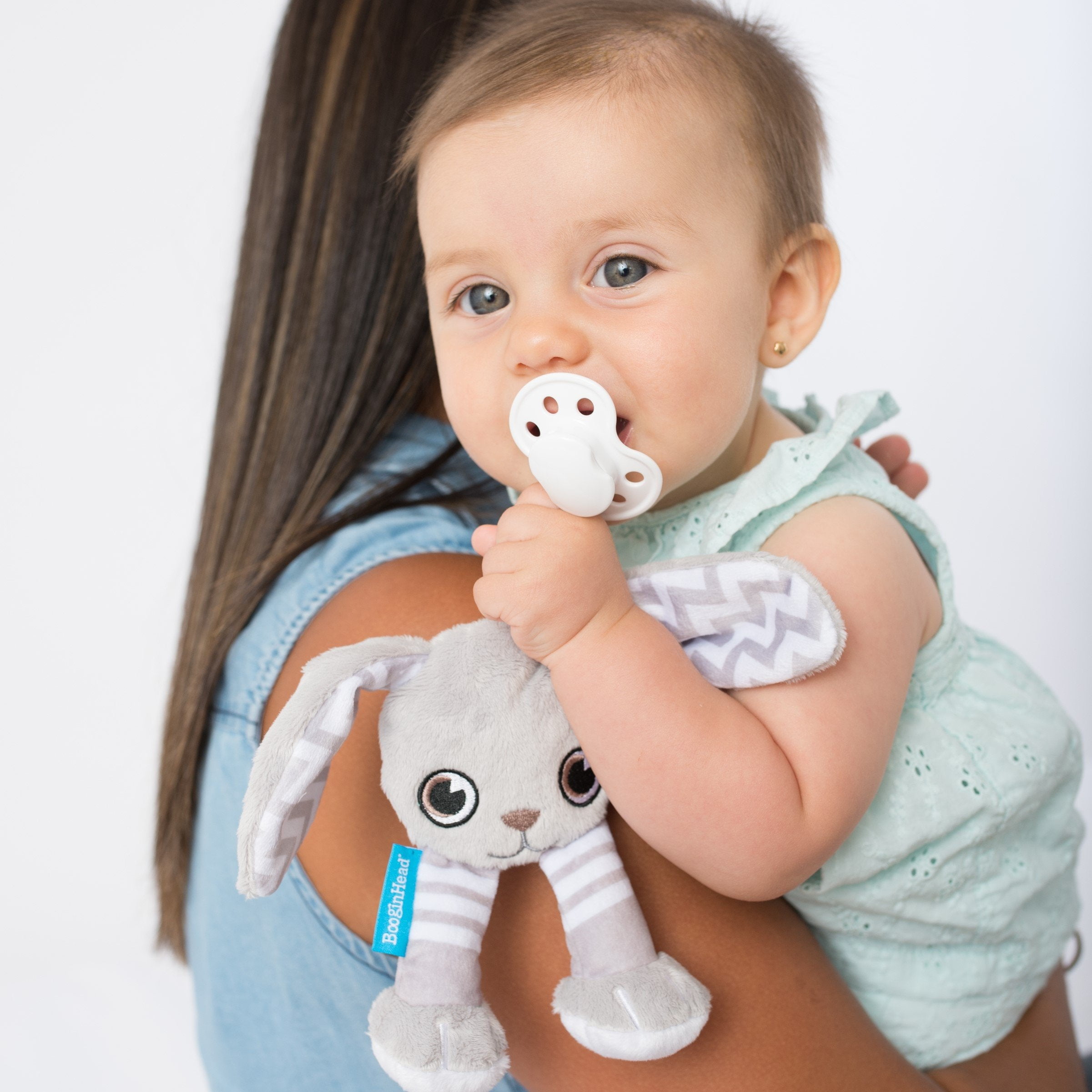 PaciPal Pacifier Stuffed Animals Color: Bunny - Walmart.com