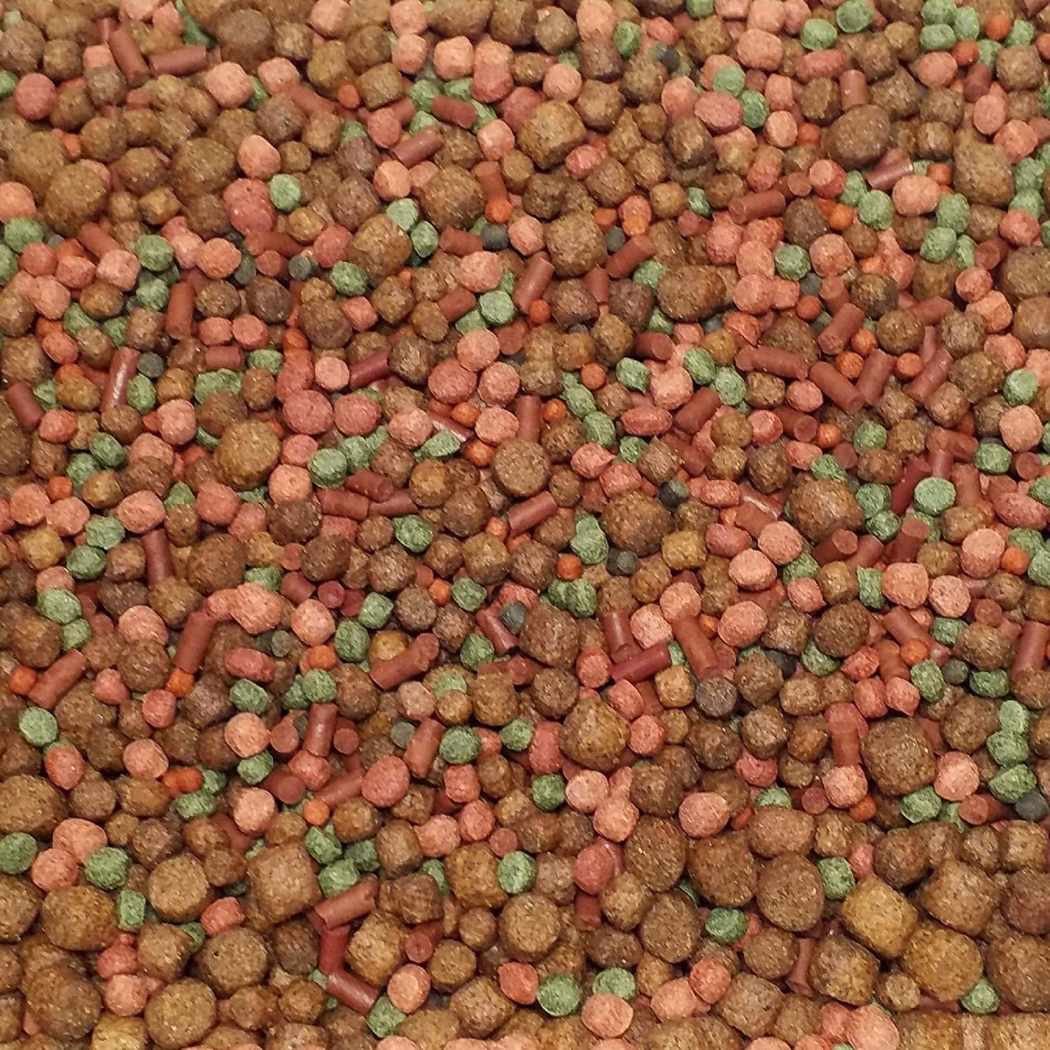 Buy Aquatic Foods Floating & Sinking Small & Large Pellet Mix with ...