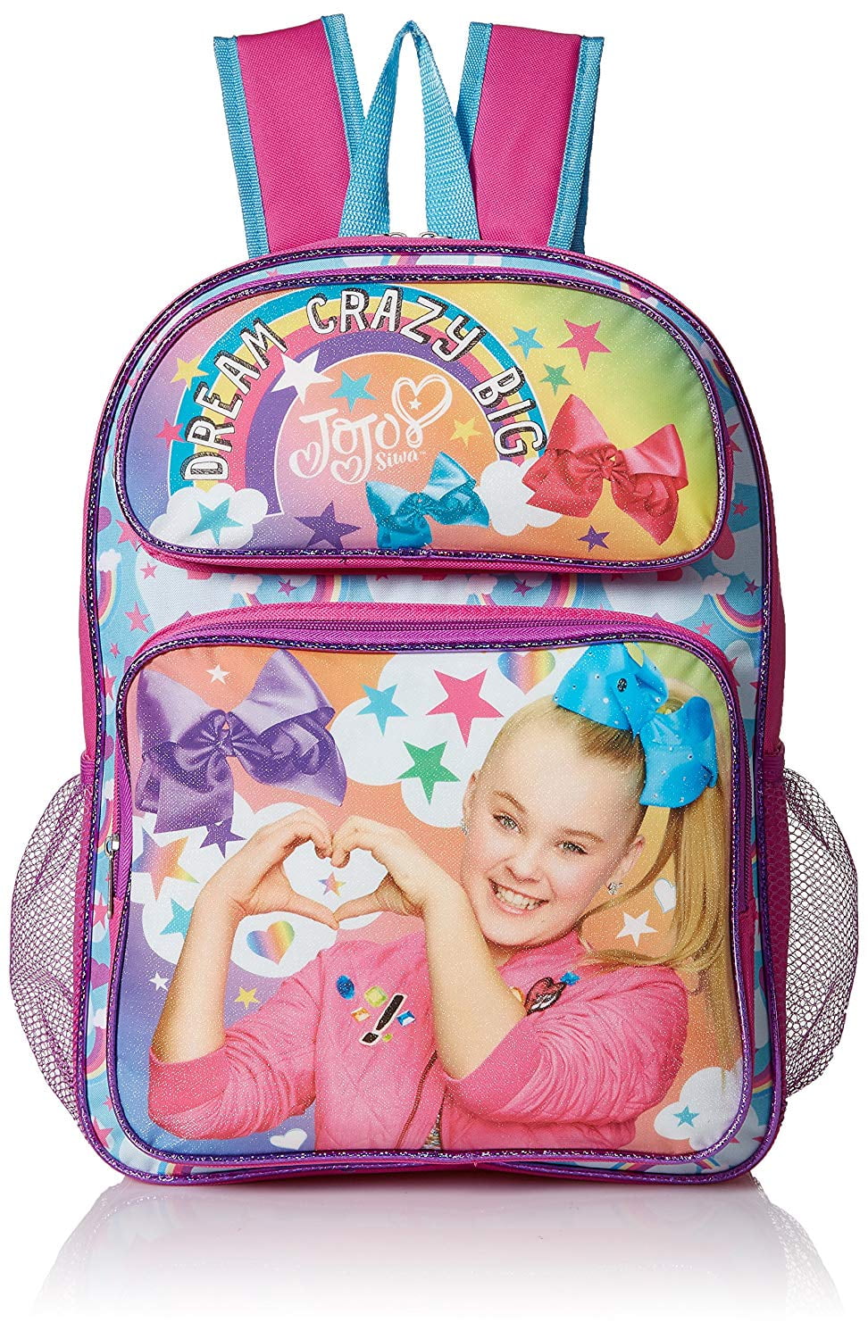 Nickelodeon Jojo Siwa Dream Crazy Big Character Graphic Backpack ...