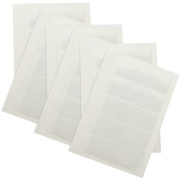 Double-Sided Transparent Employee Work Card Holder Employee Plastic ID ...