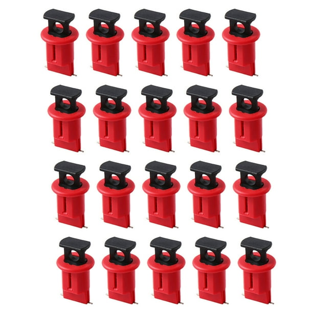 maskred 20 Pieces Small Circuit Breaker Insulation Safe Air Switch Wear ...