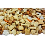It's Delish Party Rice Crackers Mix Bulk 2 lbs Salty Soy Crunchy Savory ...