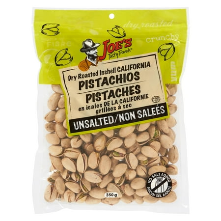 Joe's Tasty Travels Dry Roasted And Unsalted Inshell Calfornia ...