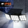 2025 Solar Lights Outdoor Flood Light, 3500LM Bright Motion Sensor ...