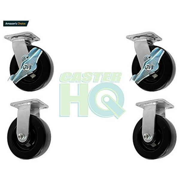 Caster Barn - Heavy Duty Toolbox Caster Set with Phenolic Wheels, 1,000 ...