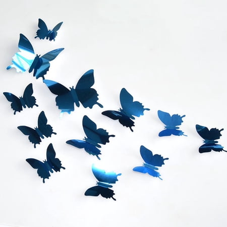 Insect Stickers Decorative Mirror Decals Plastic 3D Office 11D Wall ...