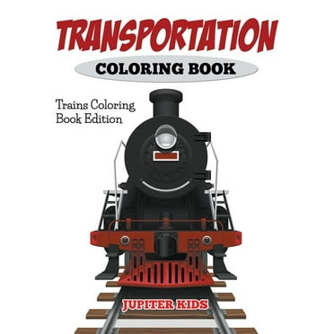 Transportation Books for Kids: 3-in-1 Story and Coloring Book with Cars ...