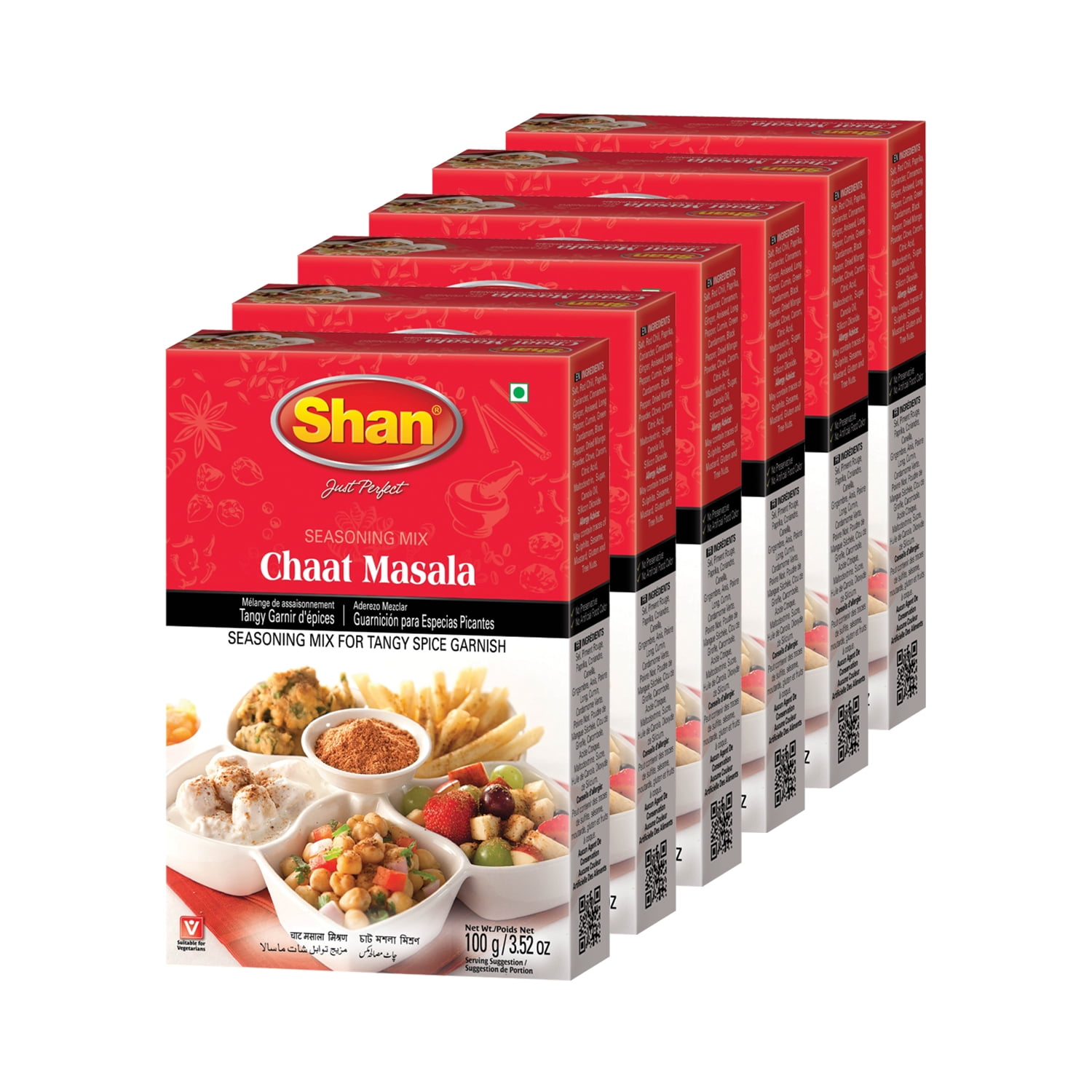 Click here for Shan Chat Masala  100 Gram (Pack Of 6) prices